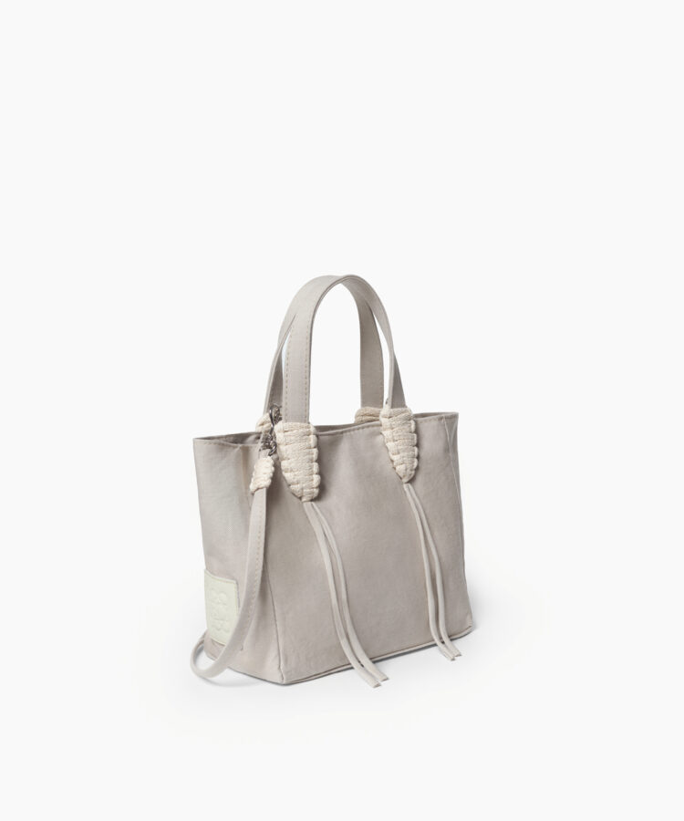Dirty Laundry Mini Tote in Sand Cotton - Callista